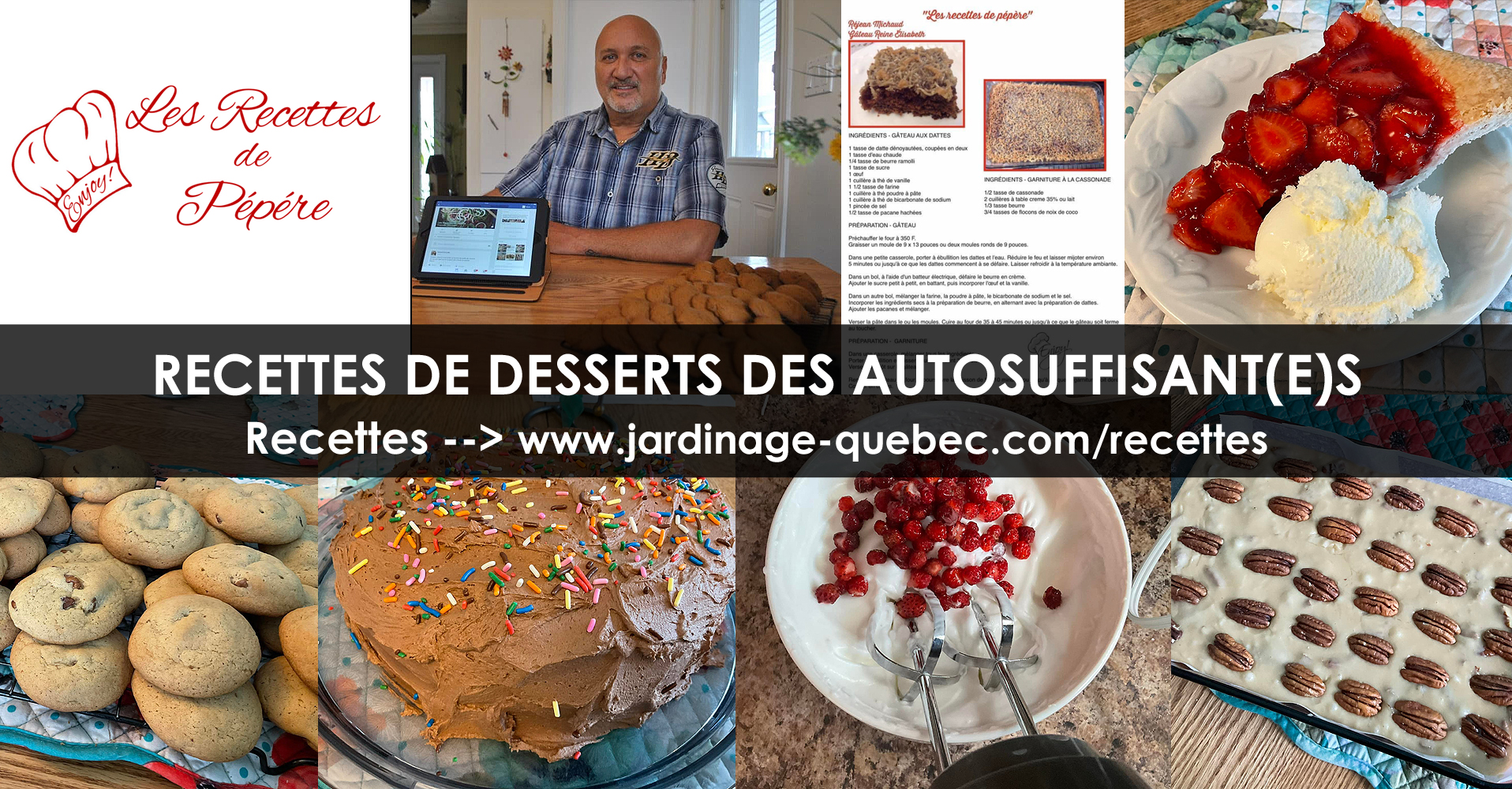 Recettes de Pépére - Les Desserts