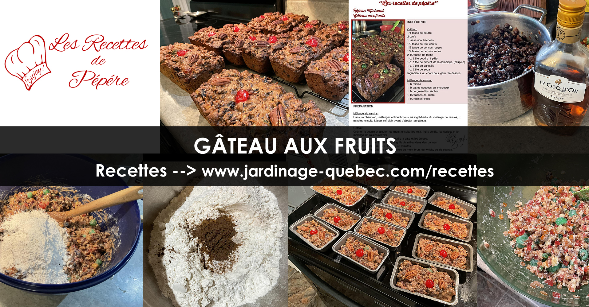 Gâteau aux Fruits - Recettes de Pépére