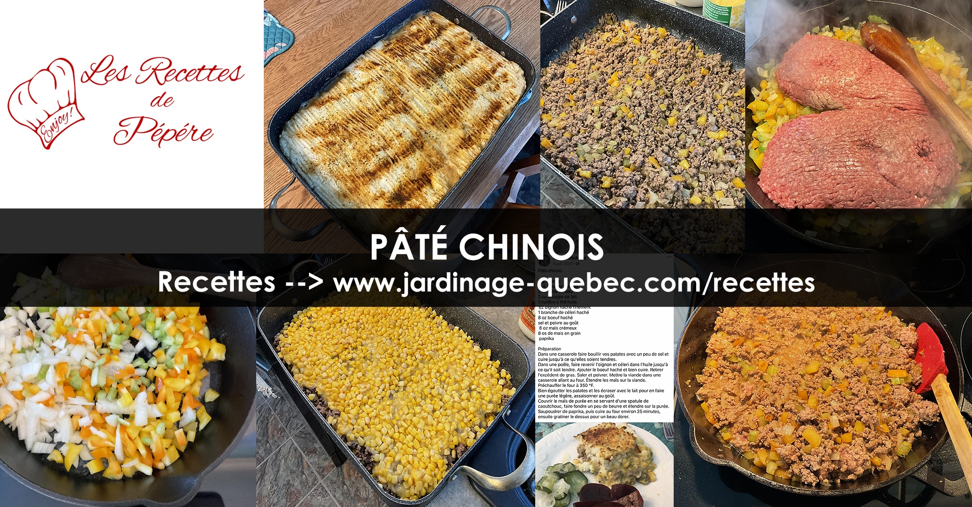 Pâté Chinois - Recettes de Pépére