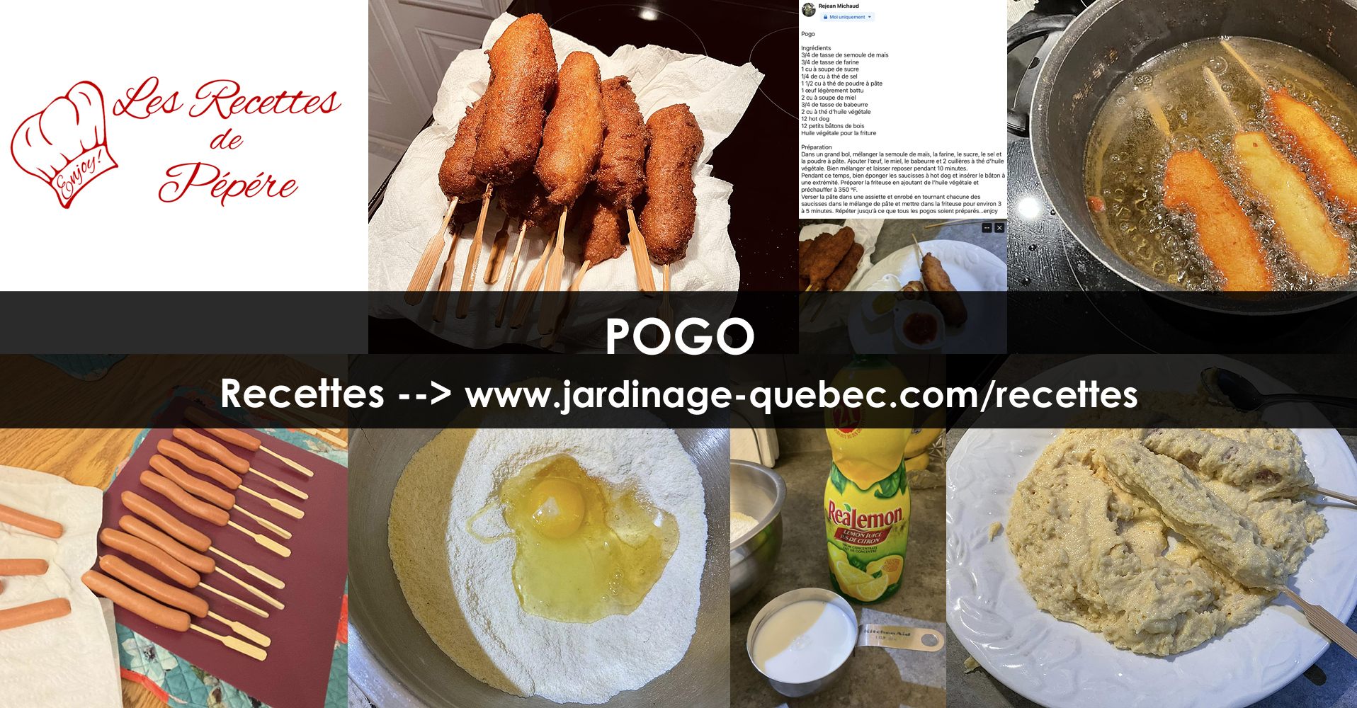 Pogo - Recettes de Pépére