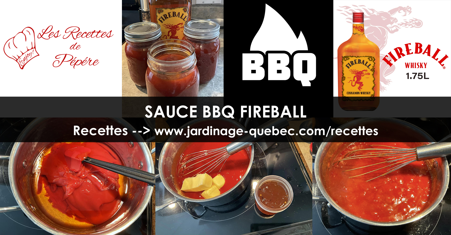 Sauce BBQ Fireball - Recettes de Pépére