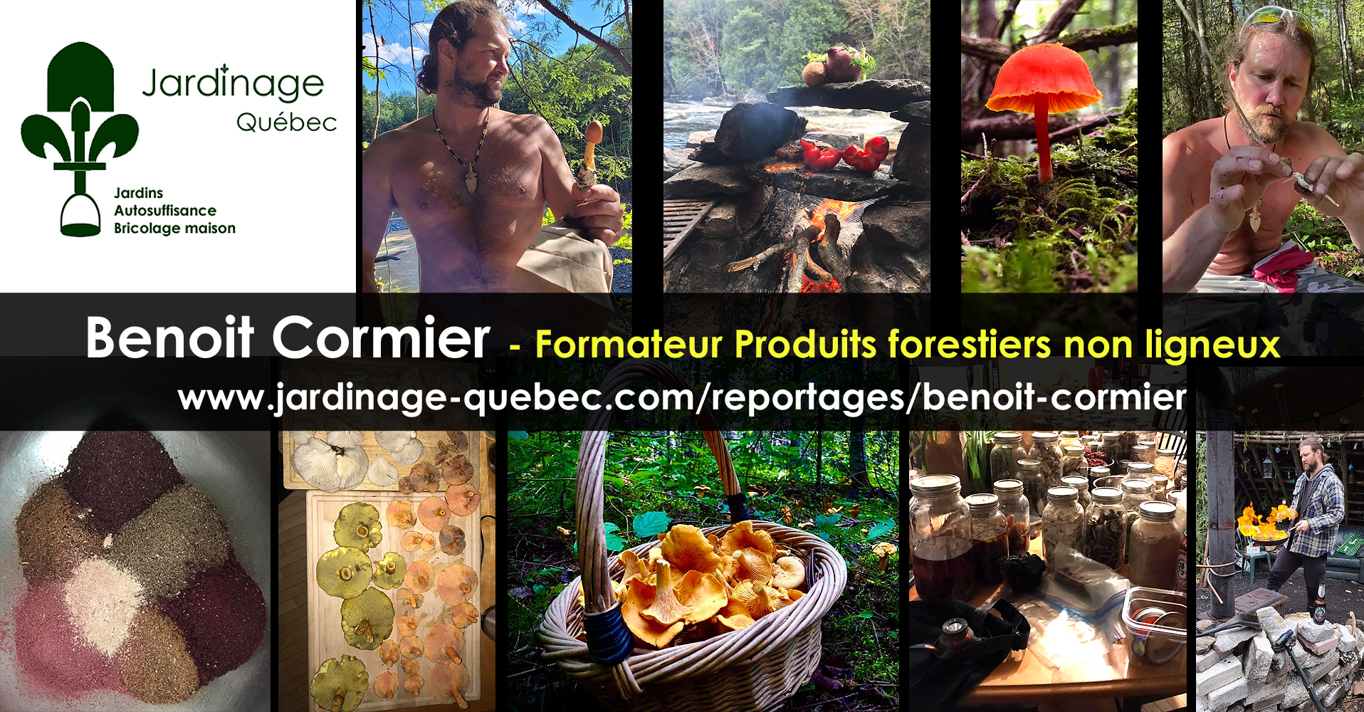 Ben Cormier Formateur en Produits Forestiers Non Ligneux ...