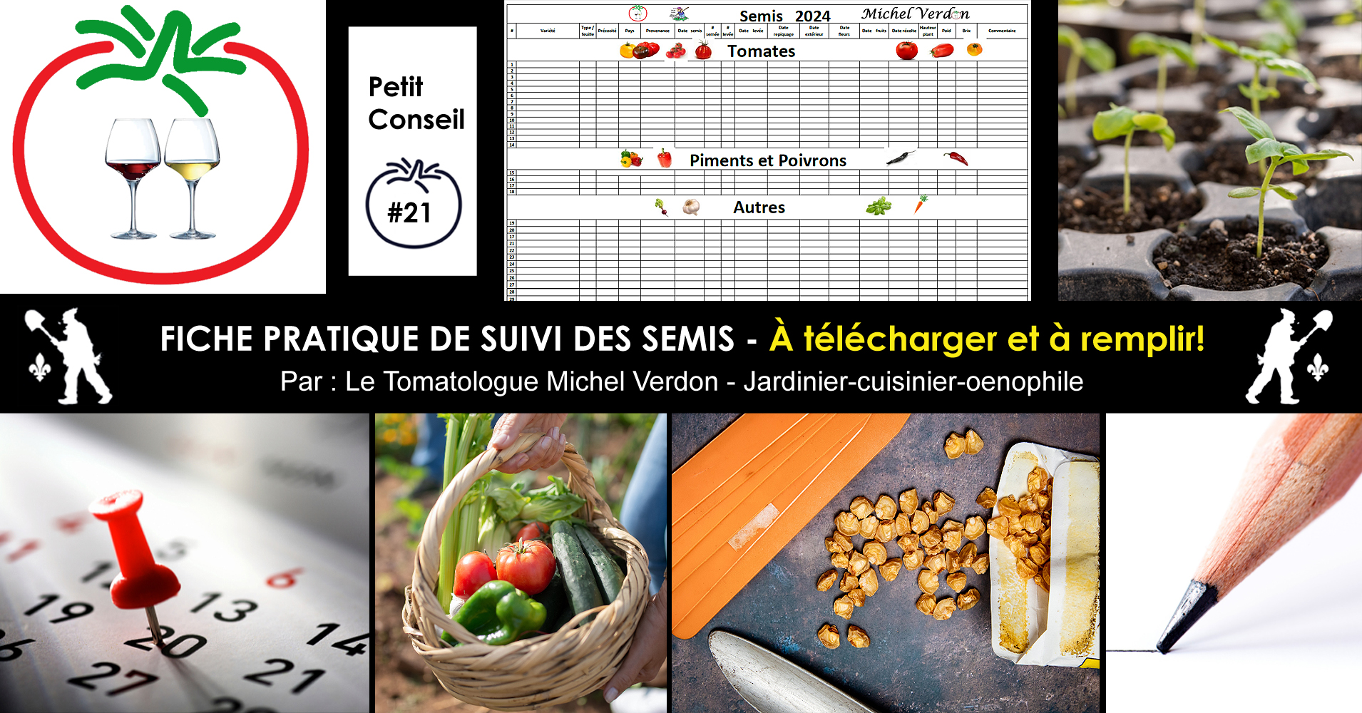 Fiche Pratique de Suivi des Semis de la Semence à la Récolte