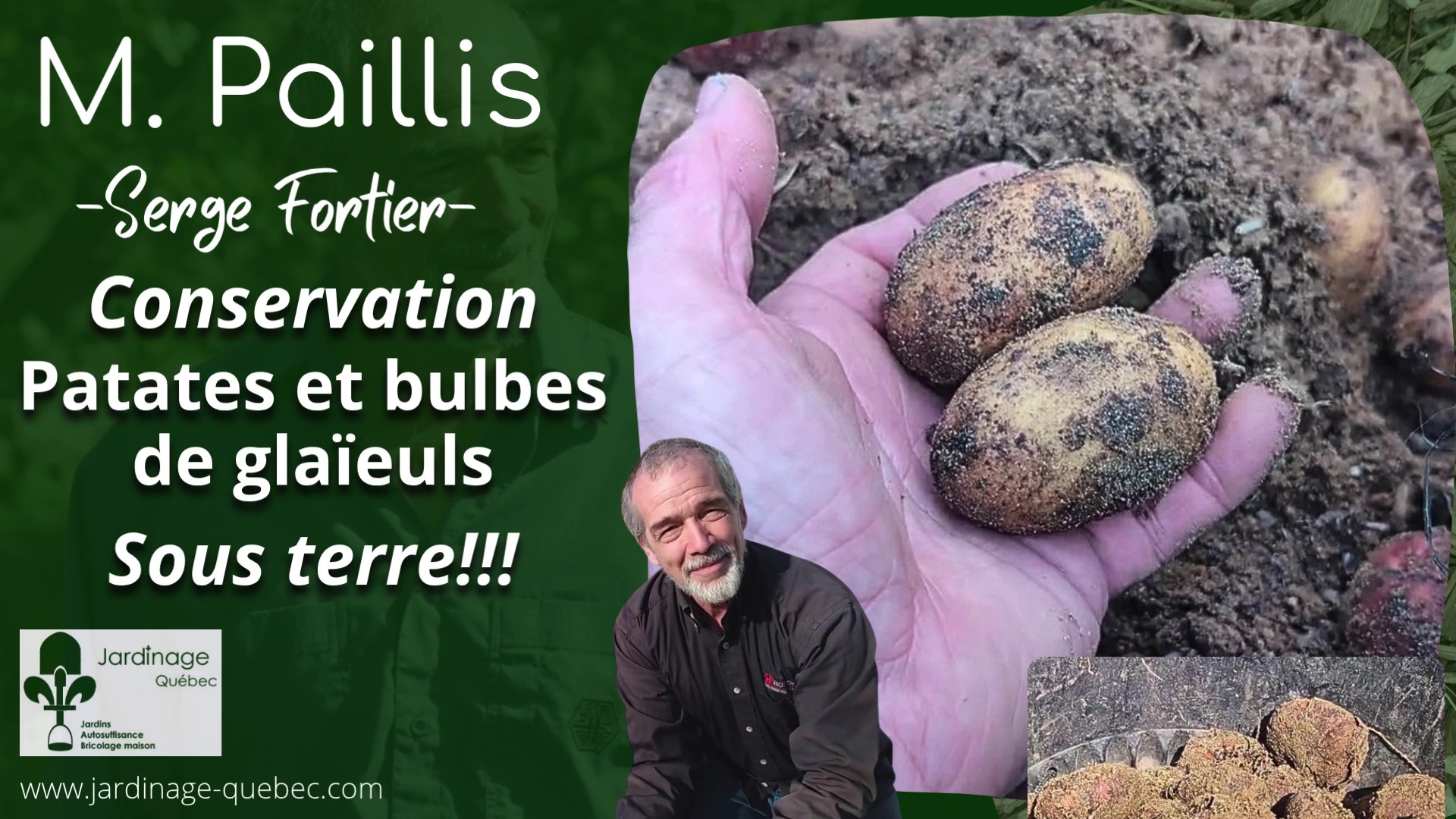 Conserver ses patates et glaïeuls tout l’hiver en terre facilement